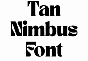 Tan Nimbus Font - DafontStyle